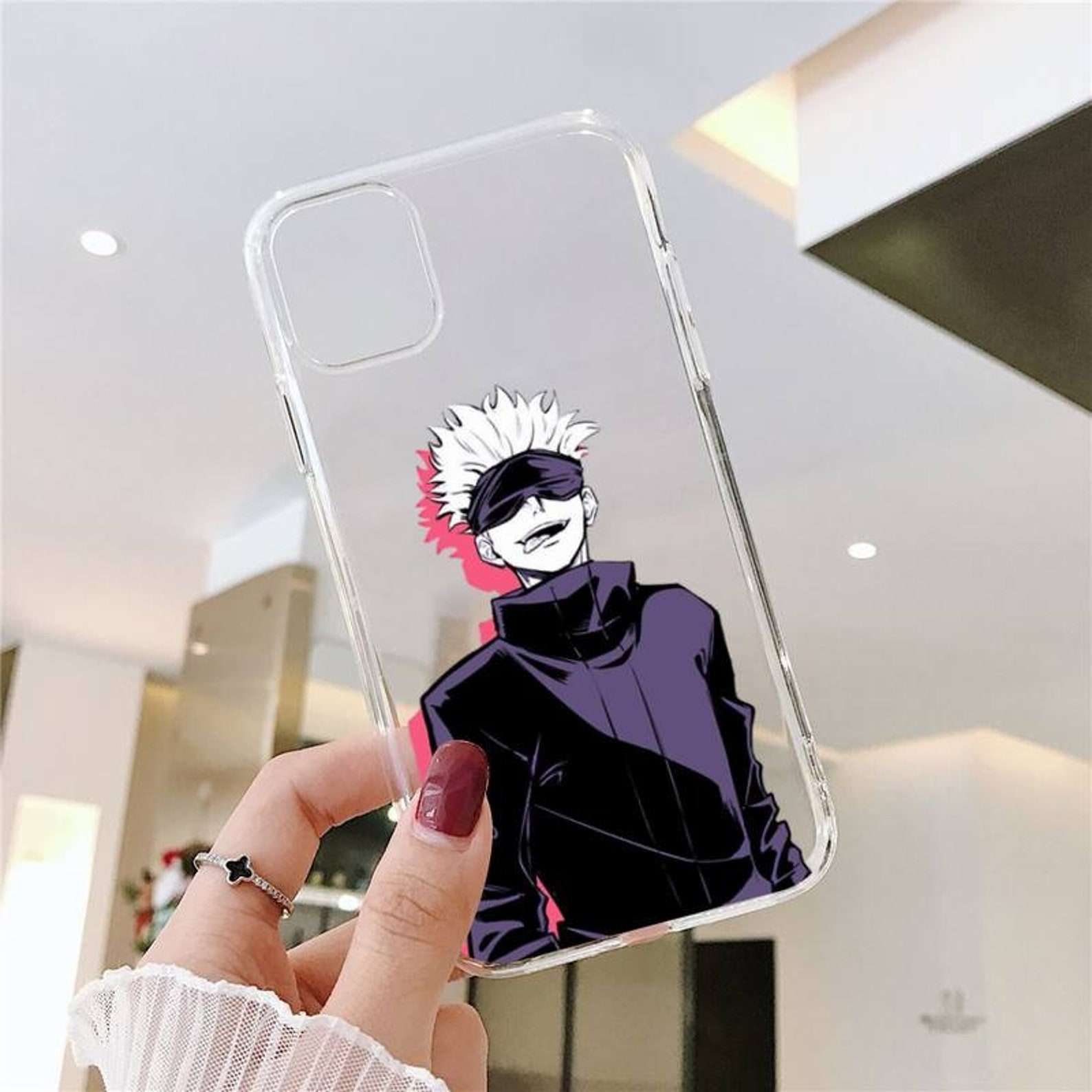 Jujutsu Kaisen Phone Case Gojo Satoru Phone Case Anime Phone | Etsy