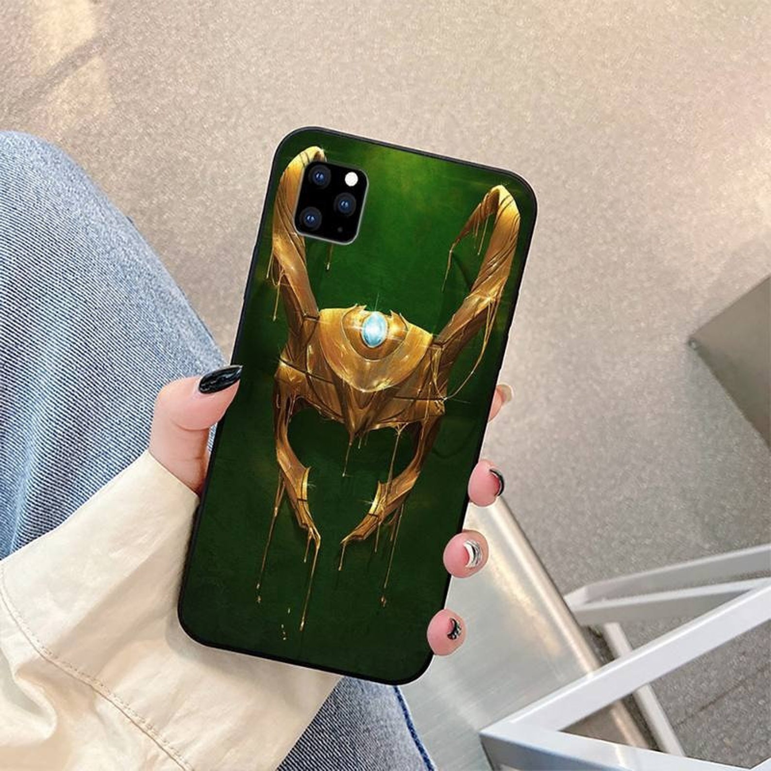 Loki Phone Case Marvel Phone Case Avengers Phone Case For | Etsy