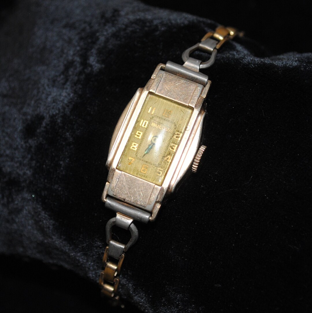 Vintage 1930s Women's Bulova Celestine Gold-filled 15 Jewel Watch Not ...