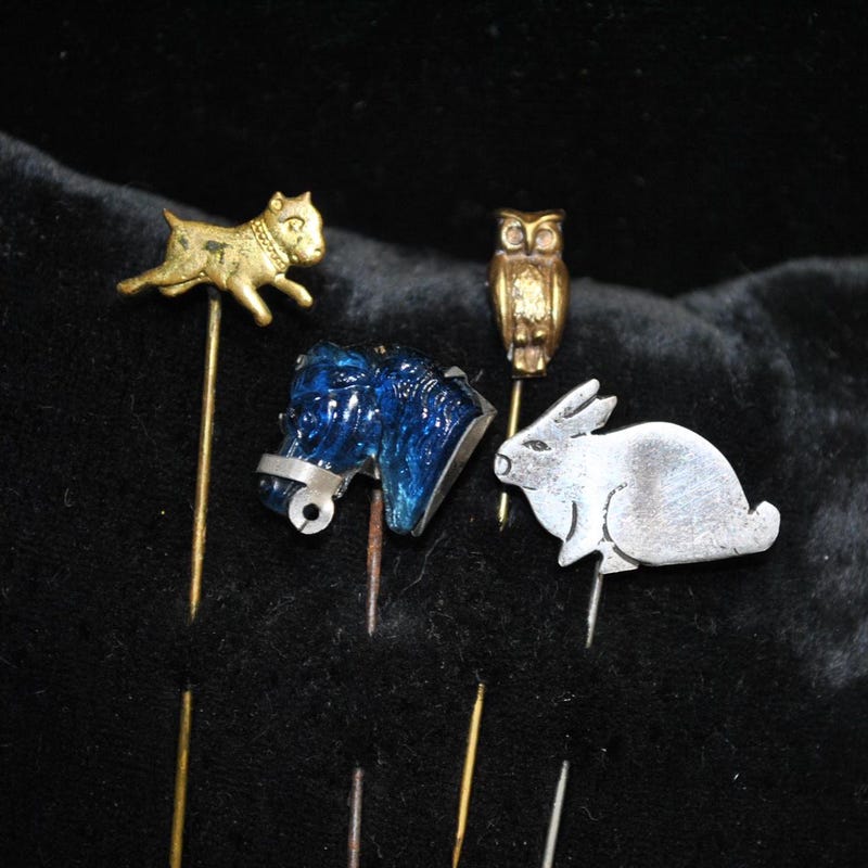 Unique Antique Stick Pin - Etsy