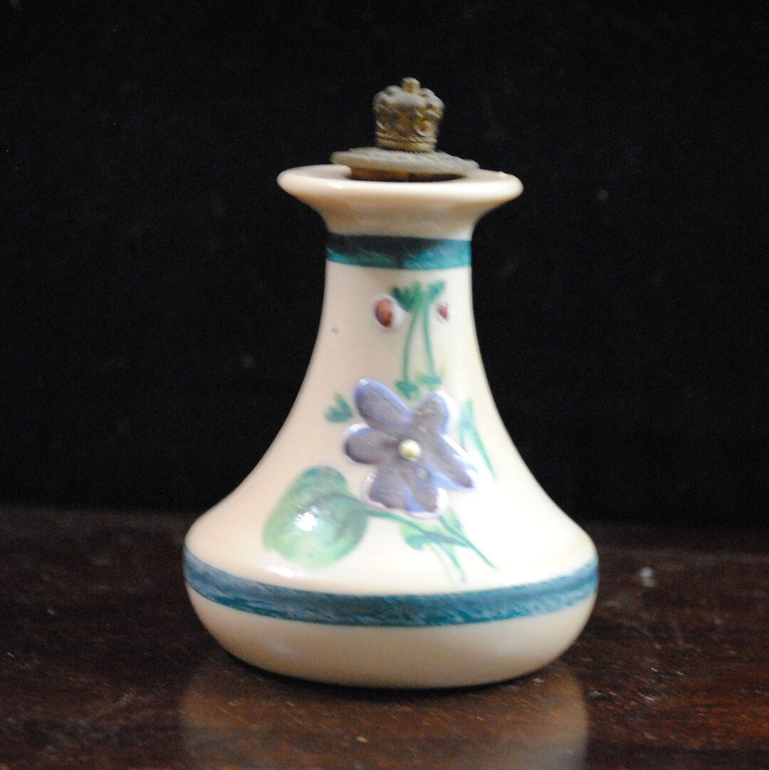 Vintage Devon Violets by Mitcham Potter & Moore Hand-painted Ceramic ...