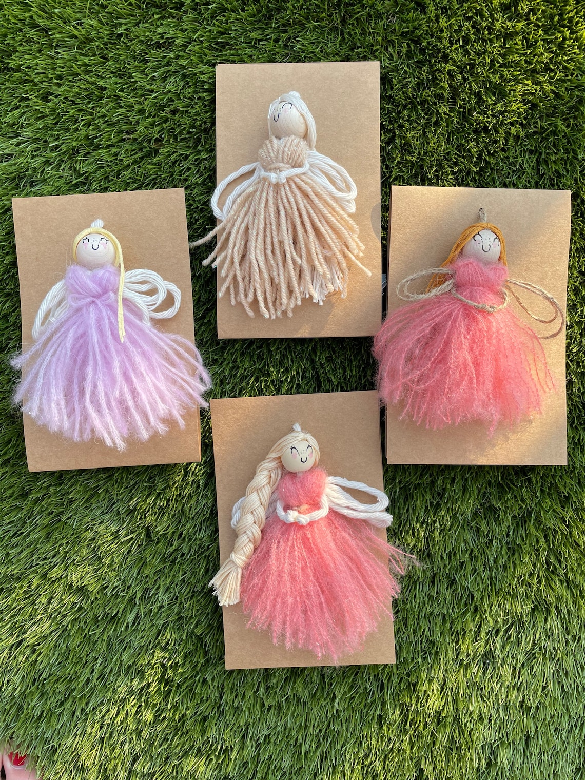 Handmade Yarn Fairy / Fairy Decor / Girls Room Decor/nursery Decor ...