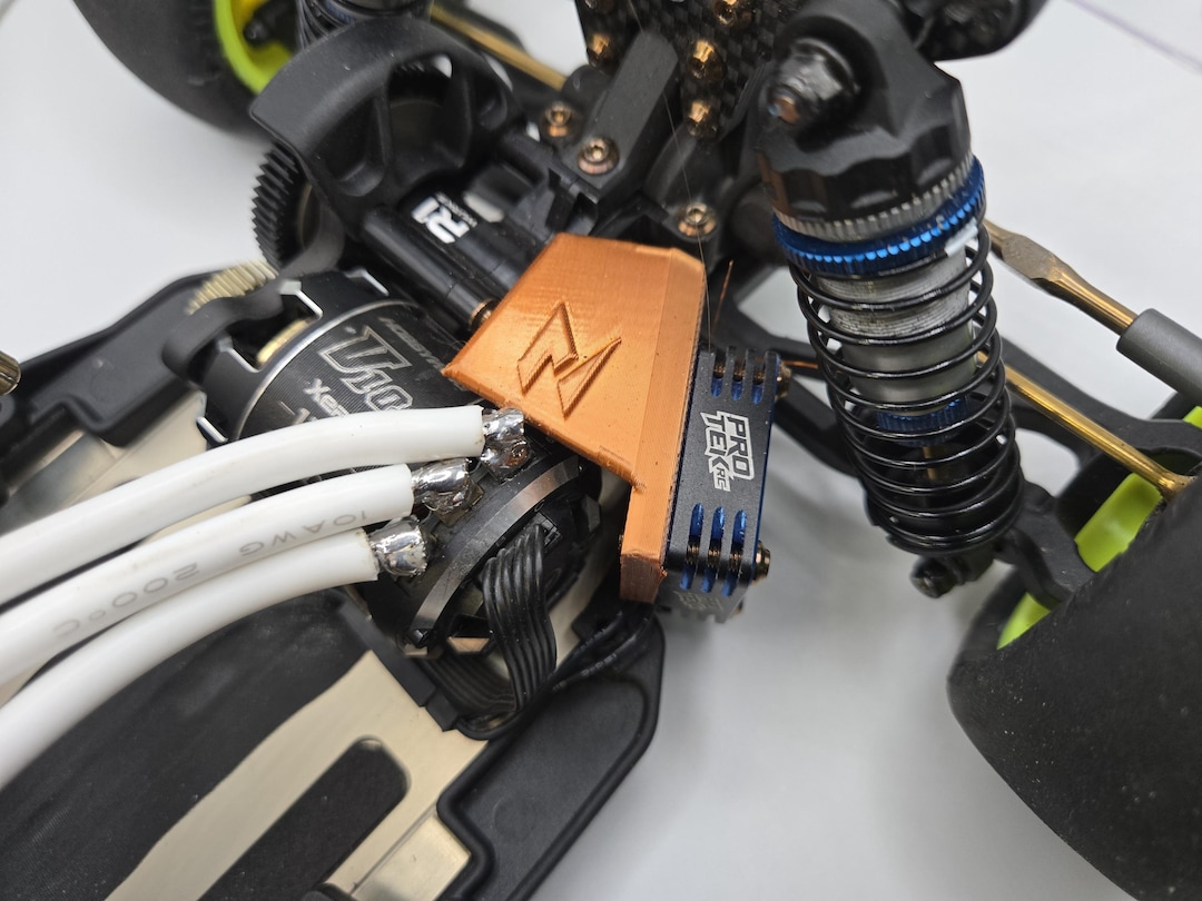 Made for RC10 B7 With R1 Transmission Fan Shroud, RC Fan Shroud - Etsy