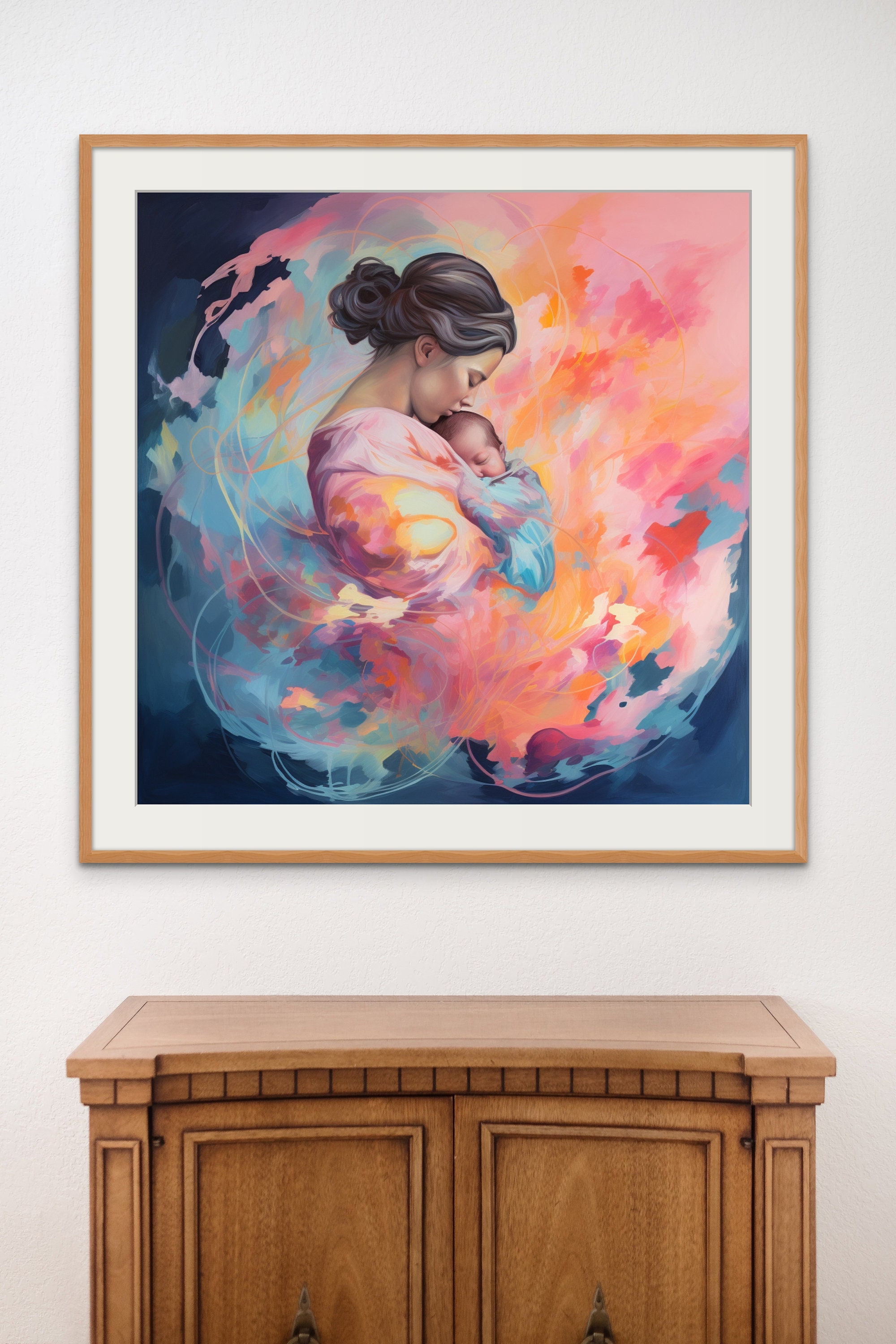 Doula Art Birthing Poster Birth Gift Pregnancy Art New Mum - Etsy