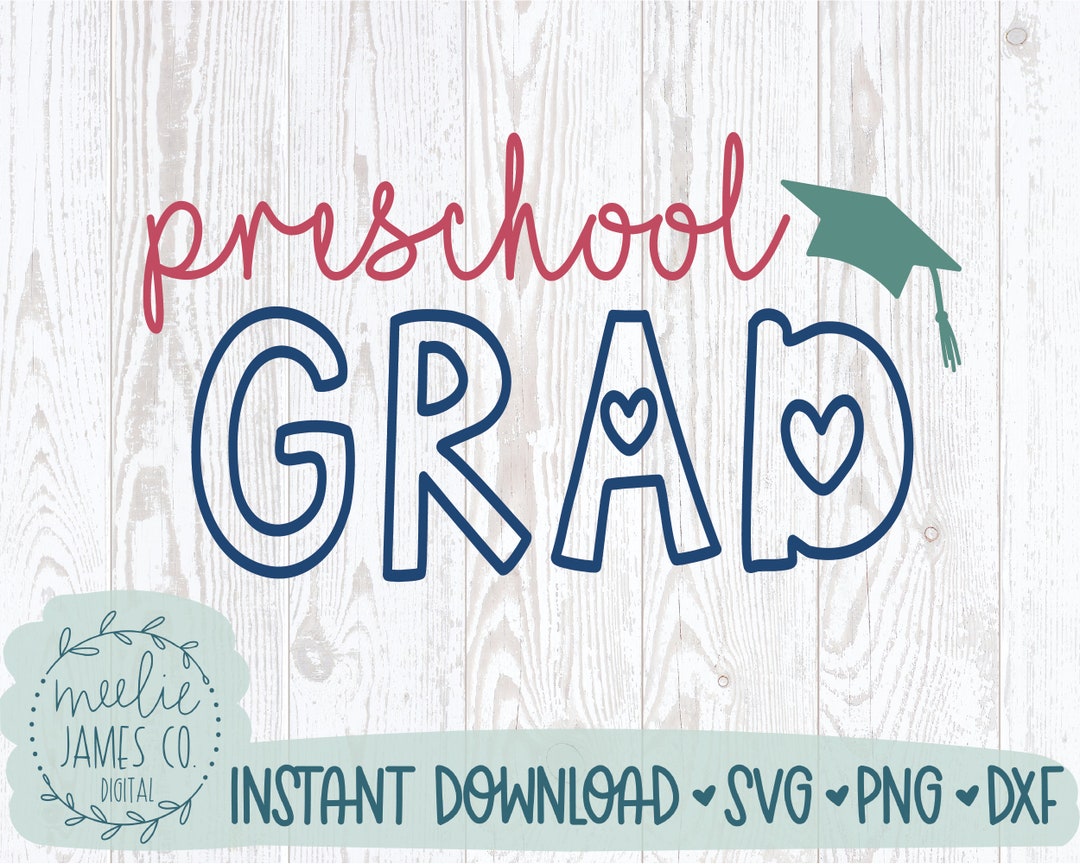Preschool Grad SVG, Preschool Graduation Shirt SVG, Last Day of ...