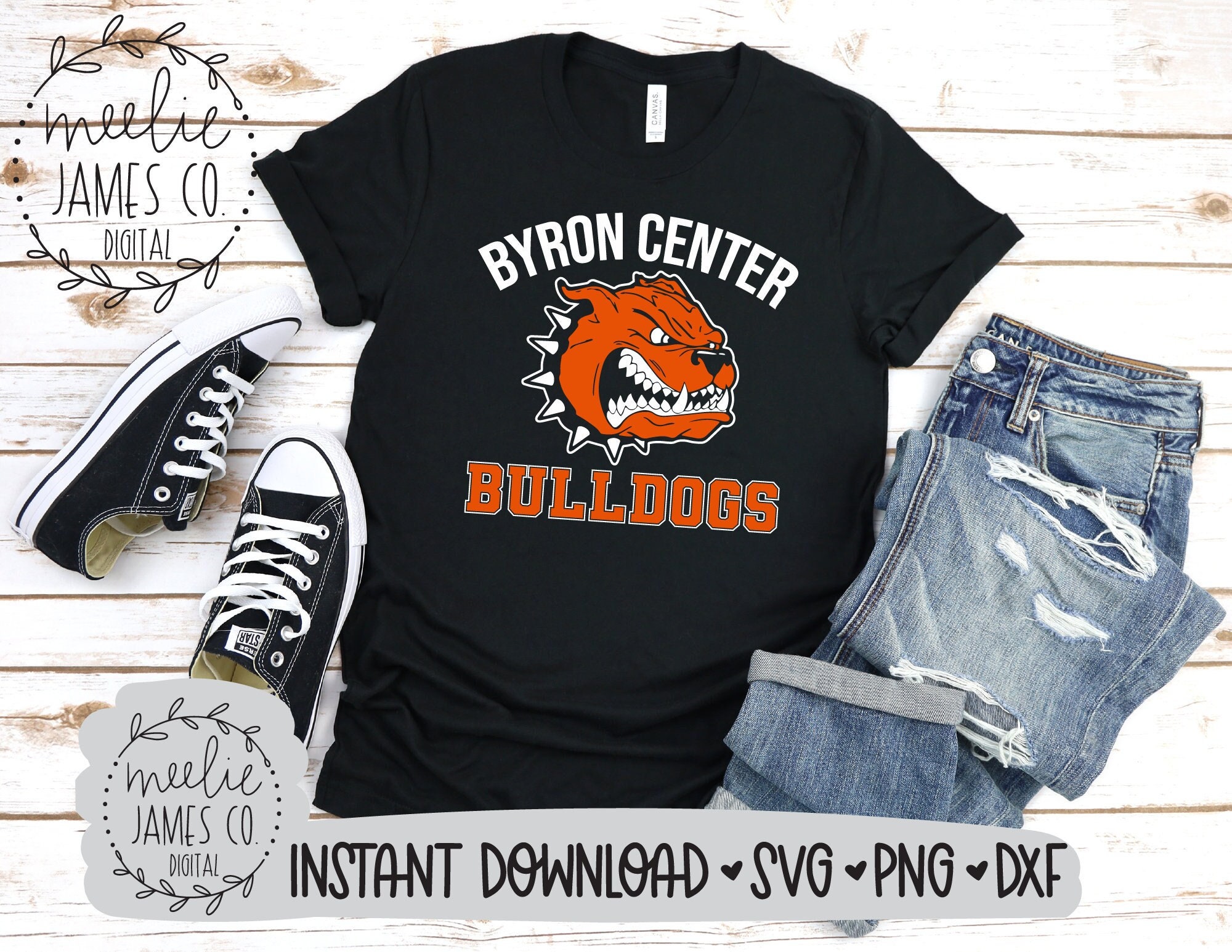 Byron Center Bulldogs SVG, Bulldog Mascot PNG, BC Bulldogs Cut File for ...