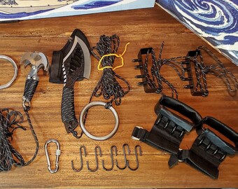 Ninja Climbing Gear Set, Ancient Ninja Style Climbing Gear With Modern ...