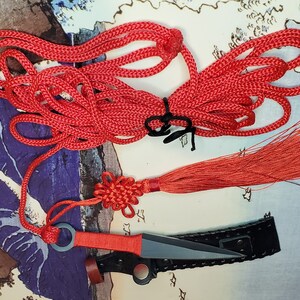 Sheng Biao Pro Level Rope Dart With Sheath. 4 Meter Red Rope - Etsy