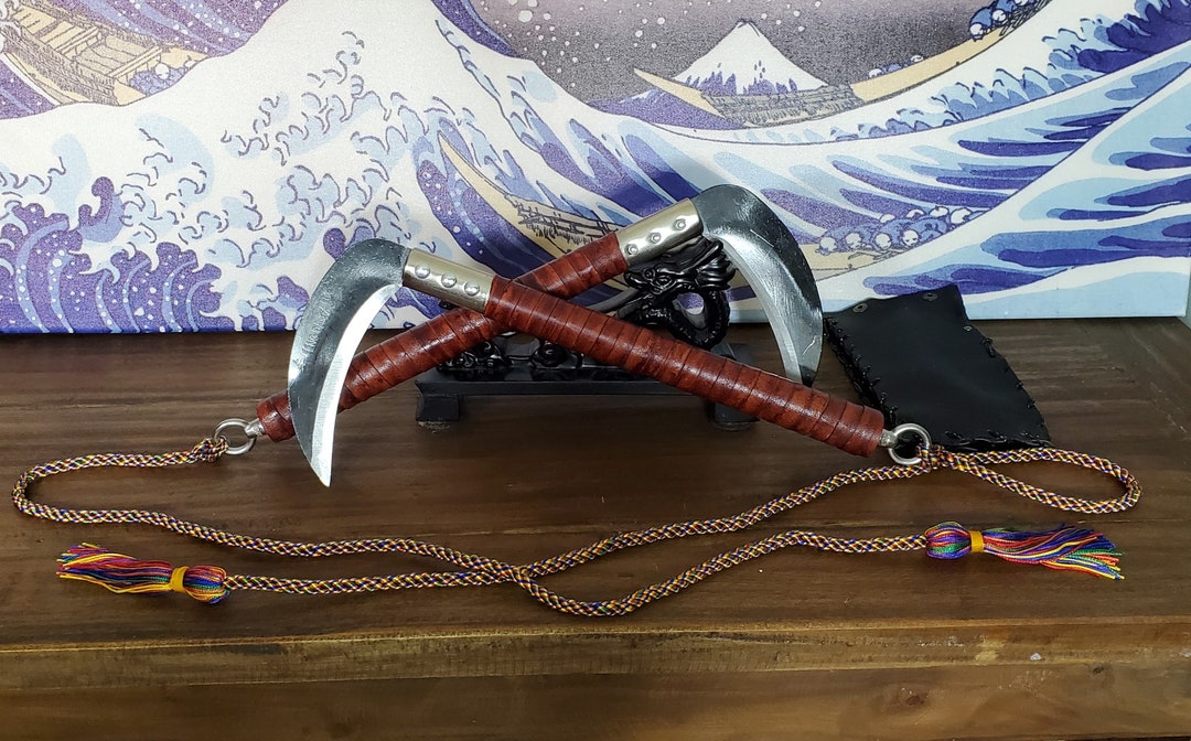 Twin Kama Set 13 Inch Kamas With 6 Inch Sharp Manganese Steel - Etsy