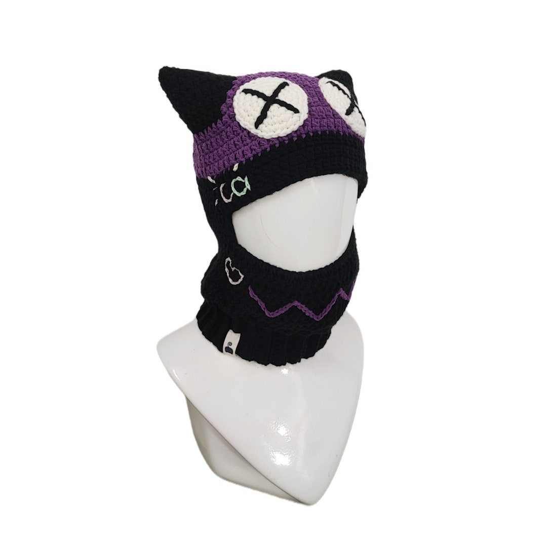 Customized Cat Balaclava Monster Balaclava Crochet Handmade - Etsy