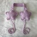 Cute Pastel Purple Star Ear Muffs Crochet, Handmade Star Ear Muffs ...