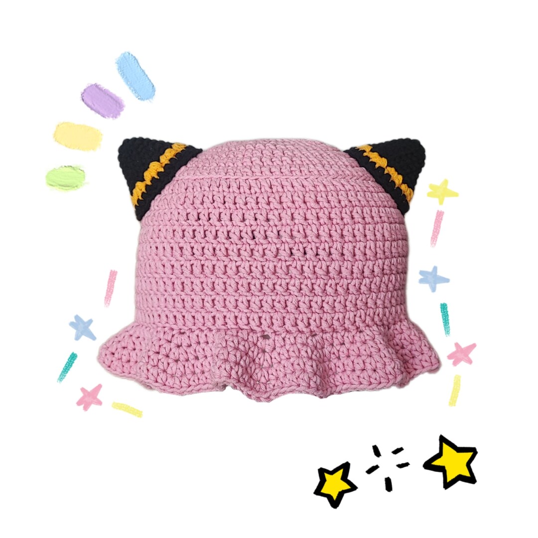 Anime Girl Bucket Hat - Etsy