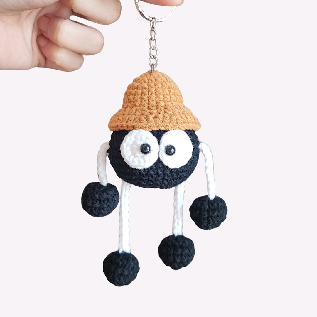Cute Anime Key Chain Crochet, Backpack Charm, Cute Gift for Child ...