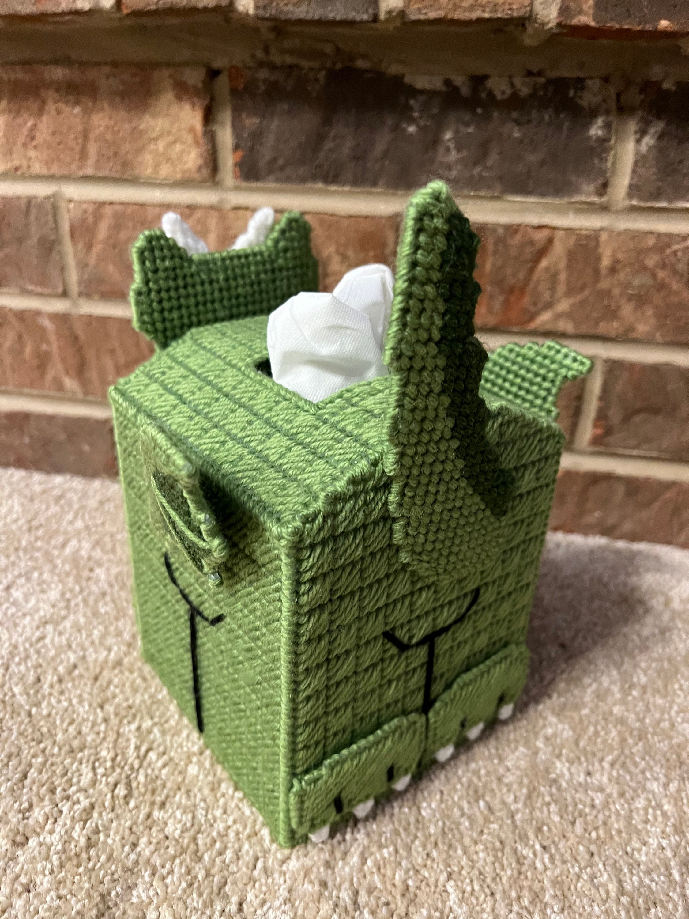 Dragon Tissue Box Cover - Etsy