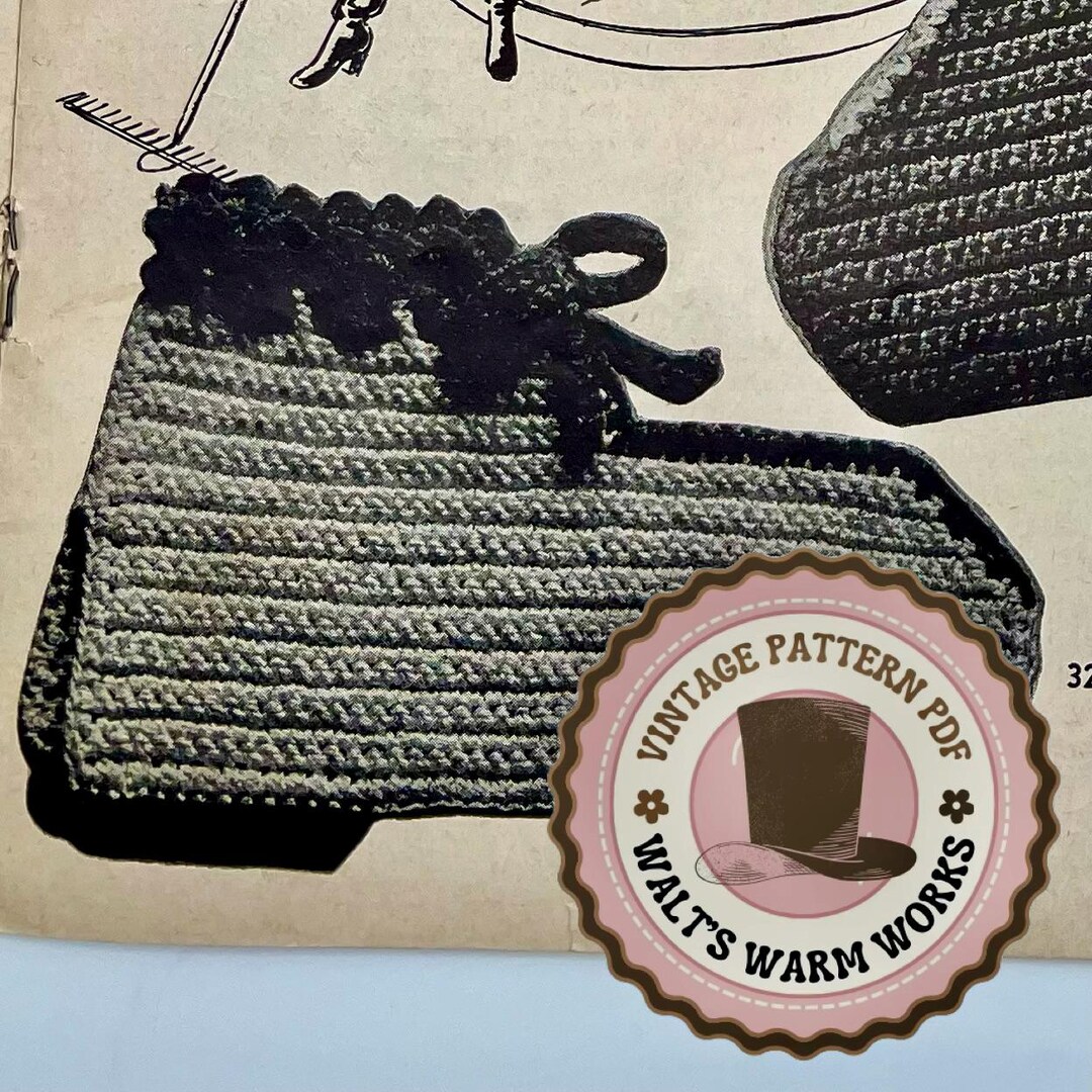 Russian Pilaf: Vintage Crochet Potholder Pattern (PDF) - Etsy