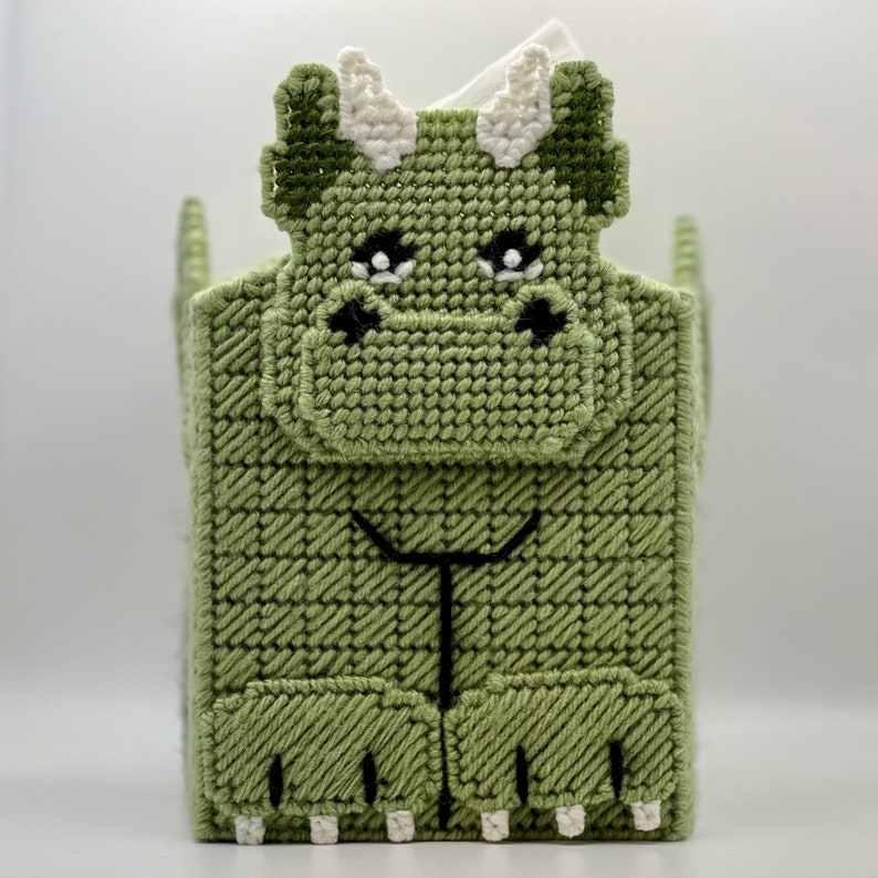 Dragon Tissue Box Cover: Handmade Home Decor - Etsy