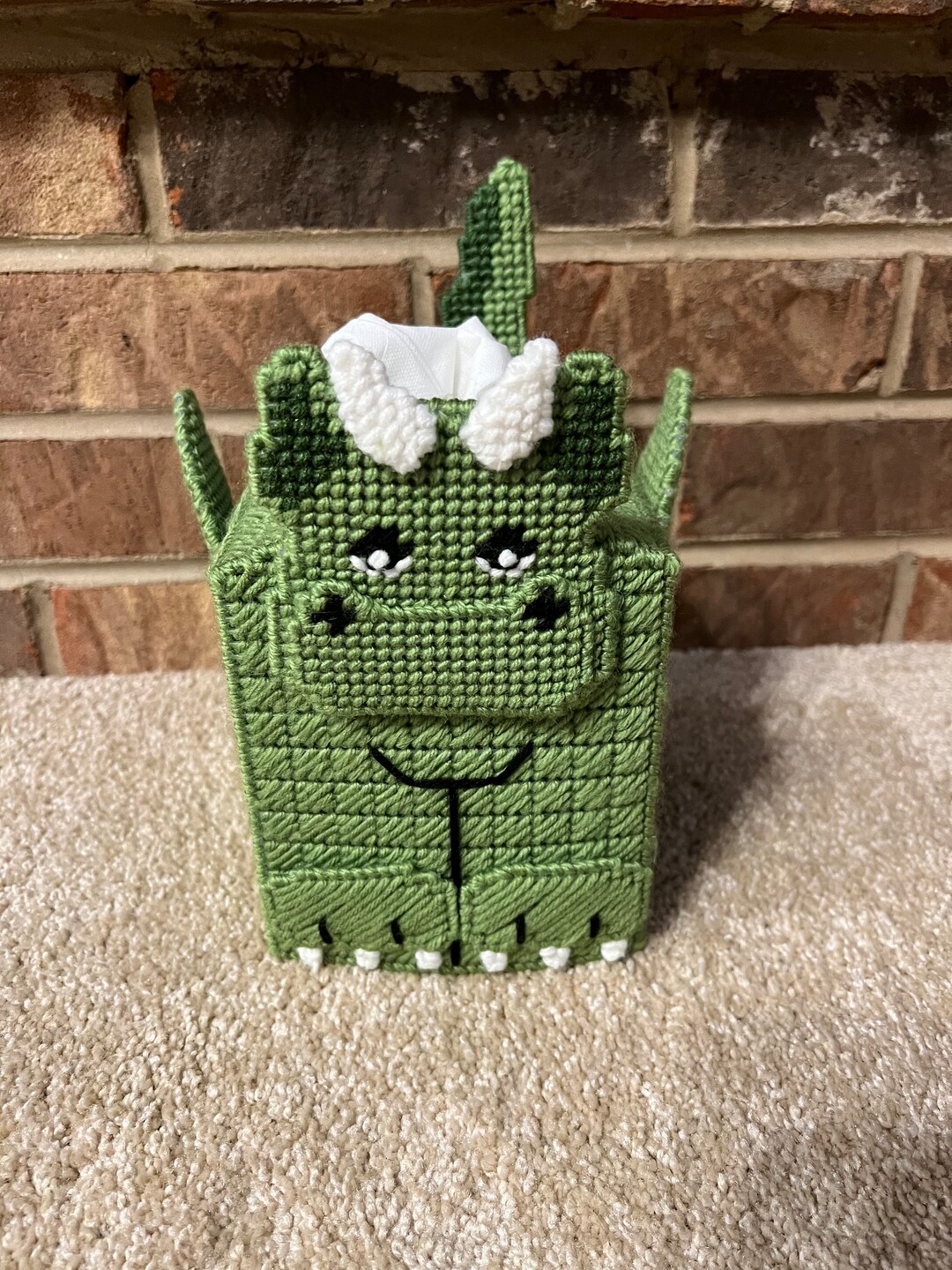 Dragon Tissue Box Cover - Etsy