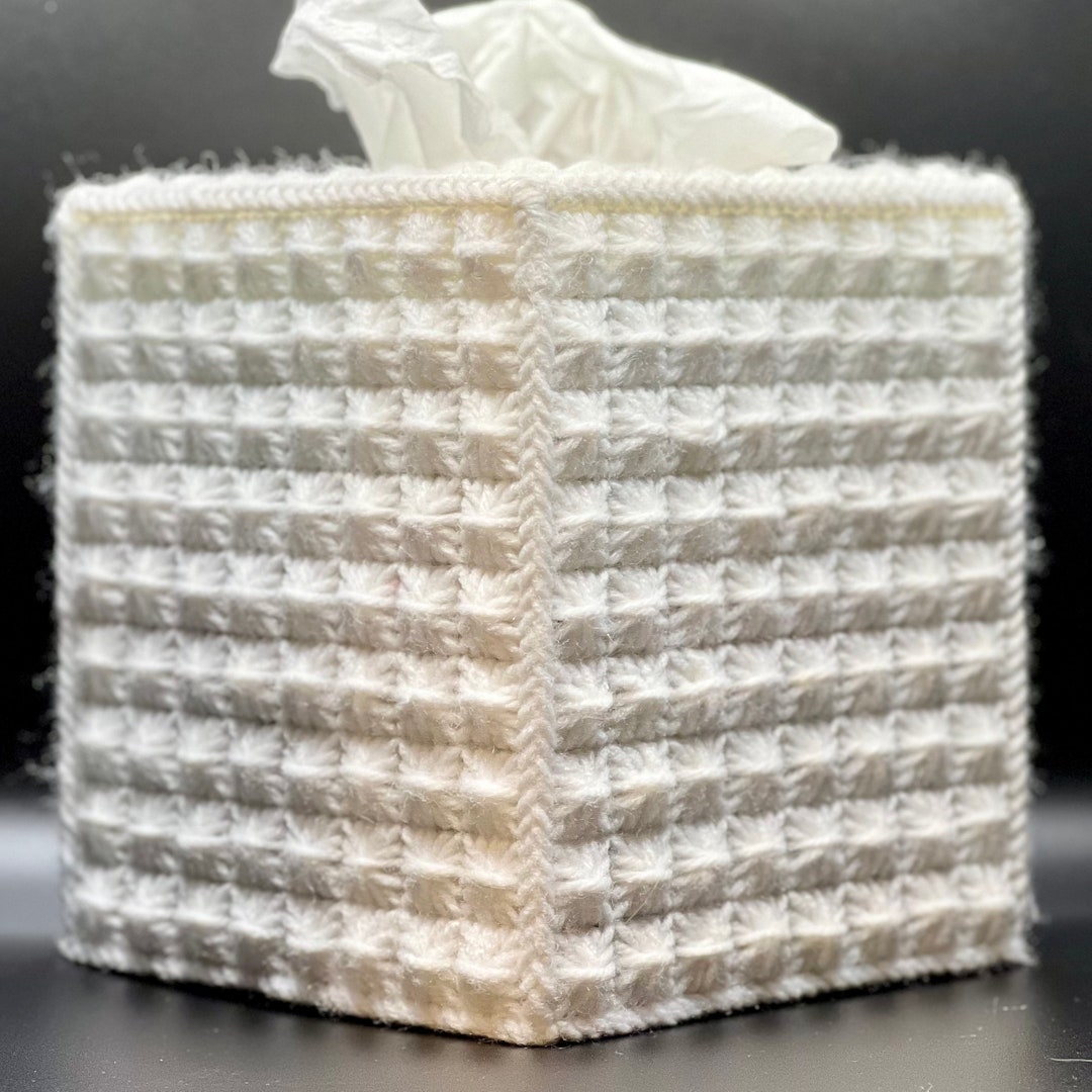 Tissue Box Cover: Hobnail (handmade Milk Glass Home Decor) - Etsy