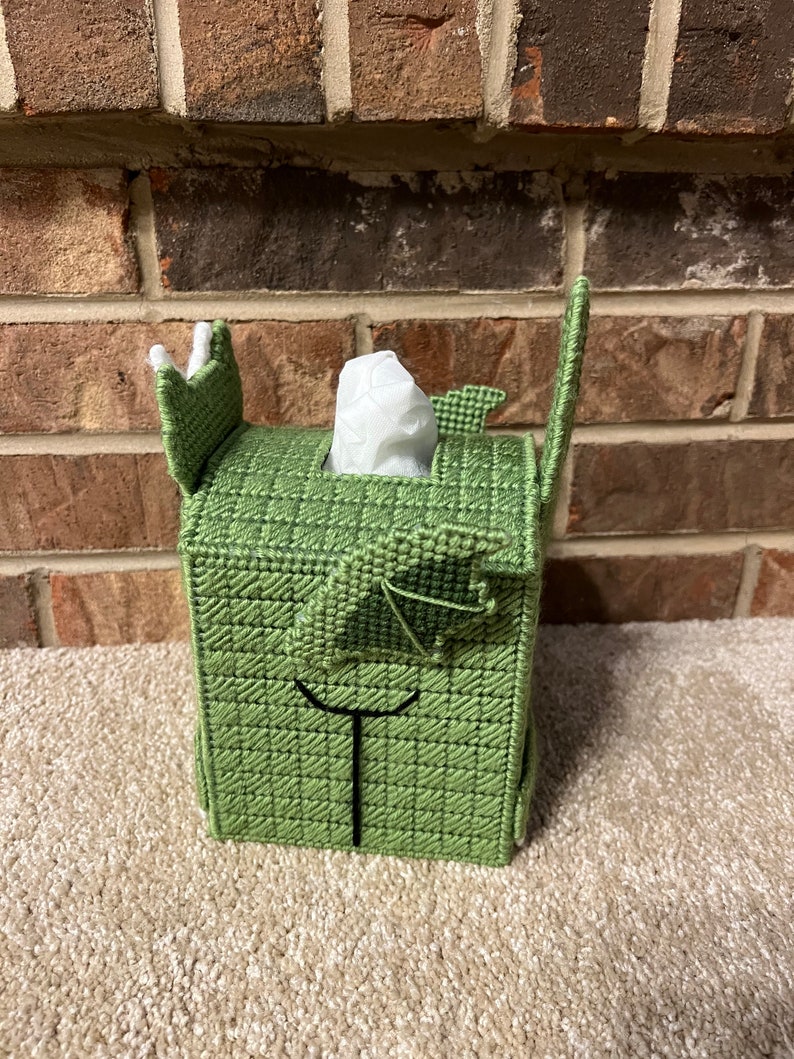 Dragon Tissue Box Cover - Etsy