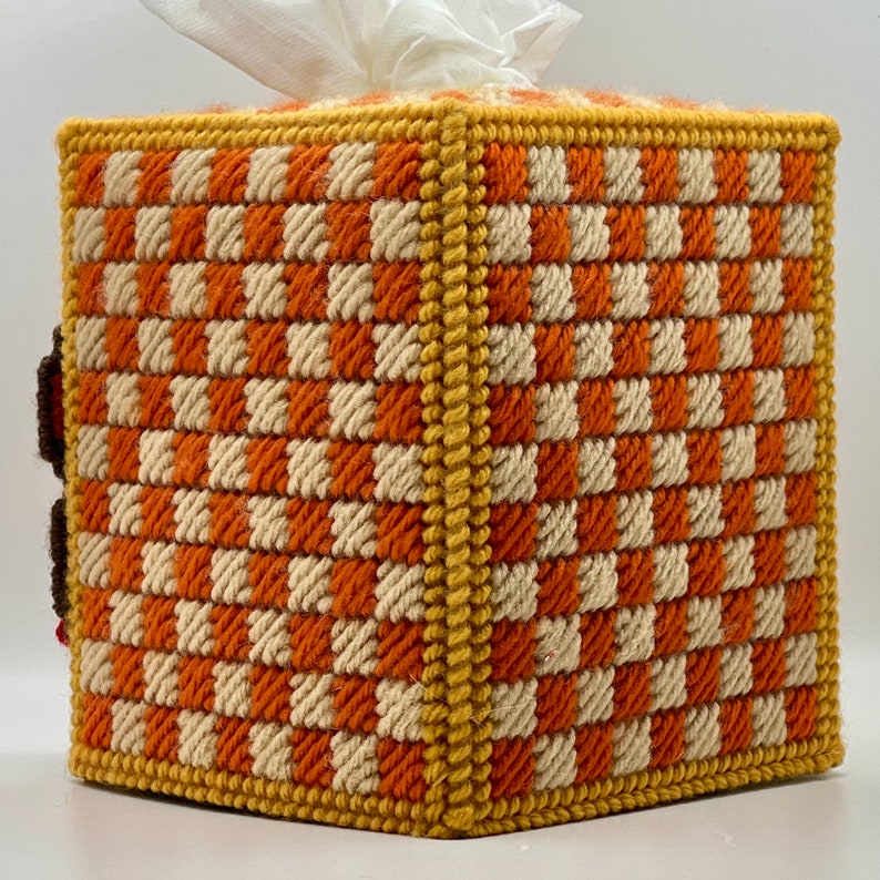 Turkey Tissue Box Cover Thanksgiving Tissue Box Cover Handmade Turkey ...