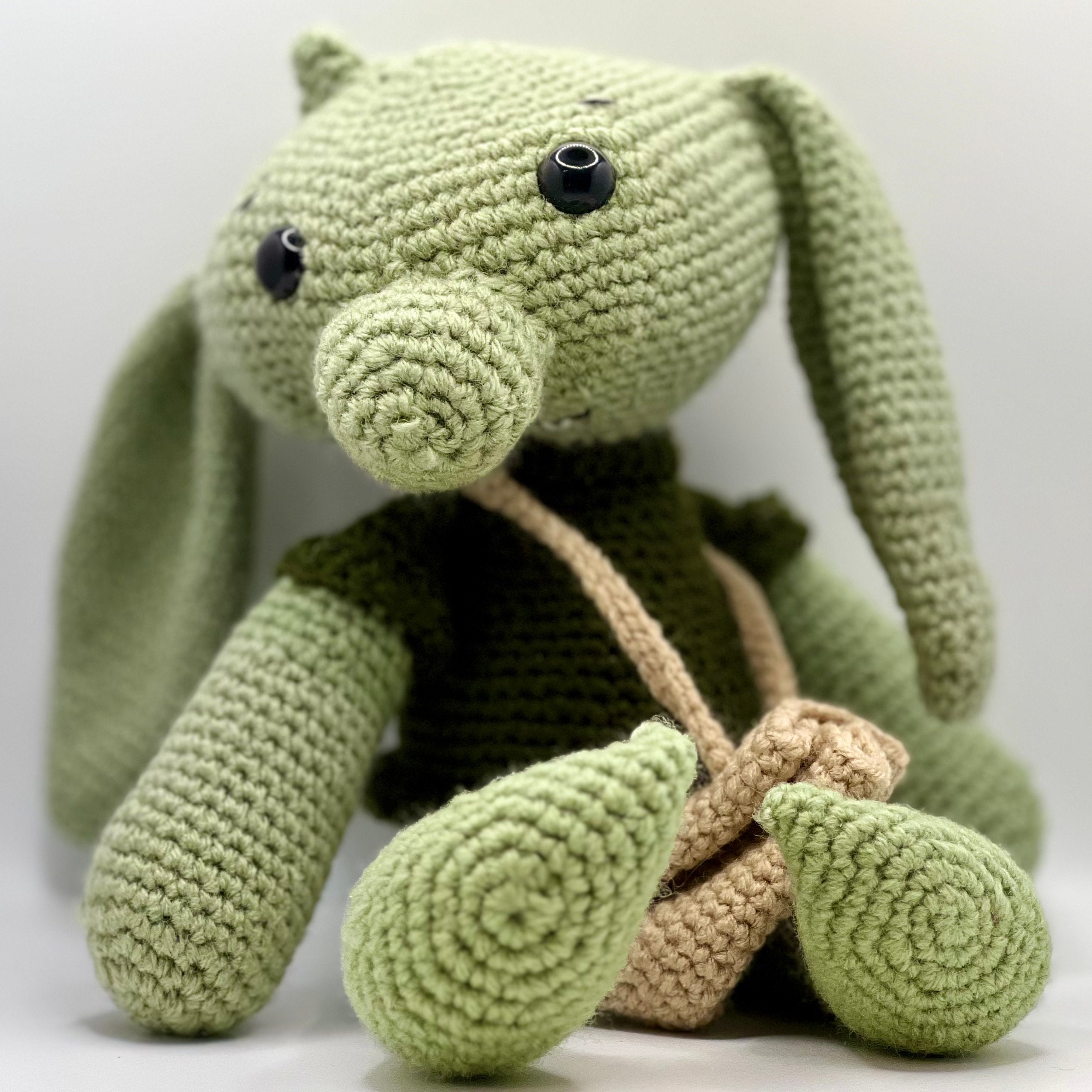 Goblin Stuffed Crochet Doll Crochet Goblin Handmade Goblin Amigurumi ...