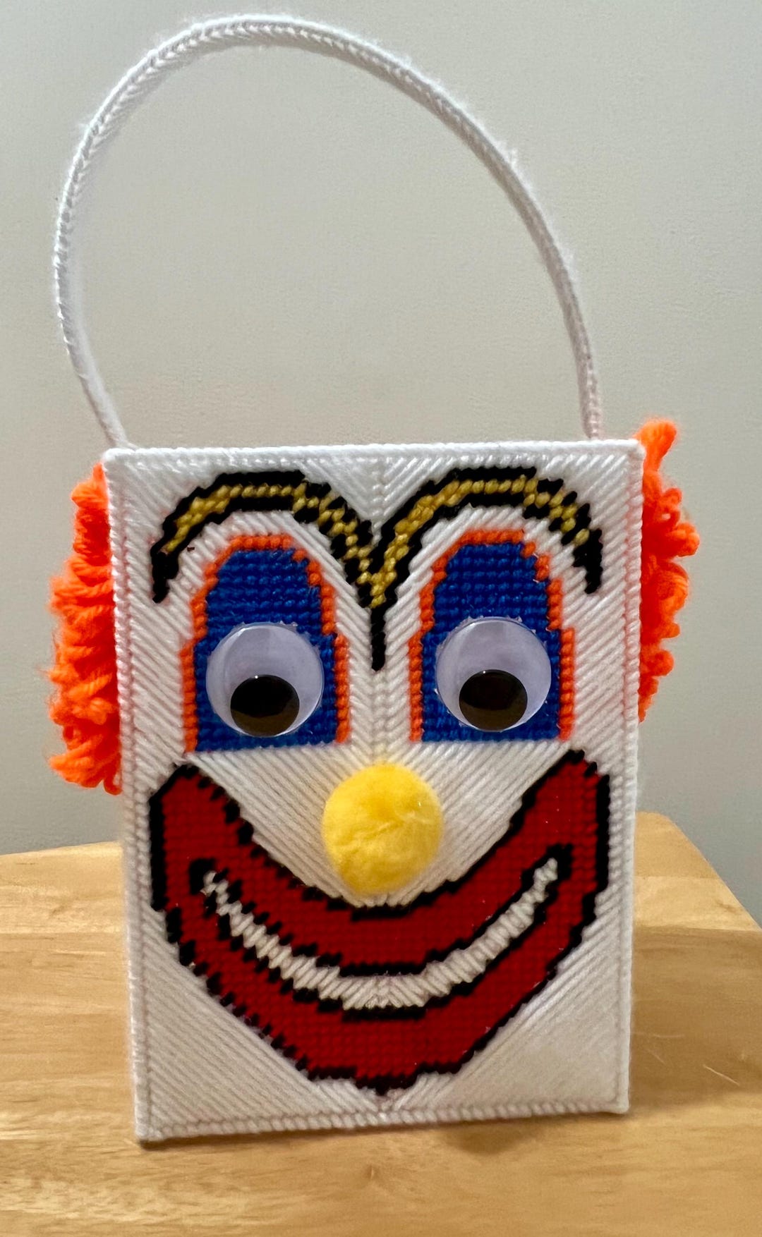 Clown Tote Bag Halloween Trick-or-treat Bag Clown Accessory Bag Small ...