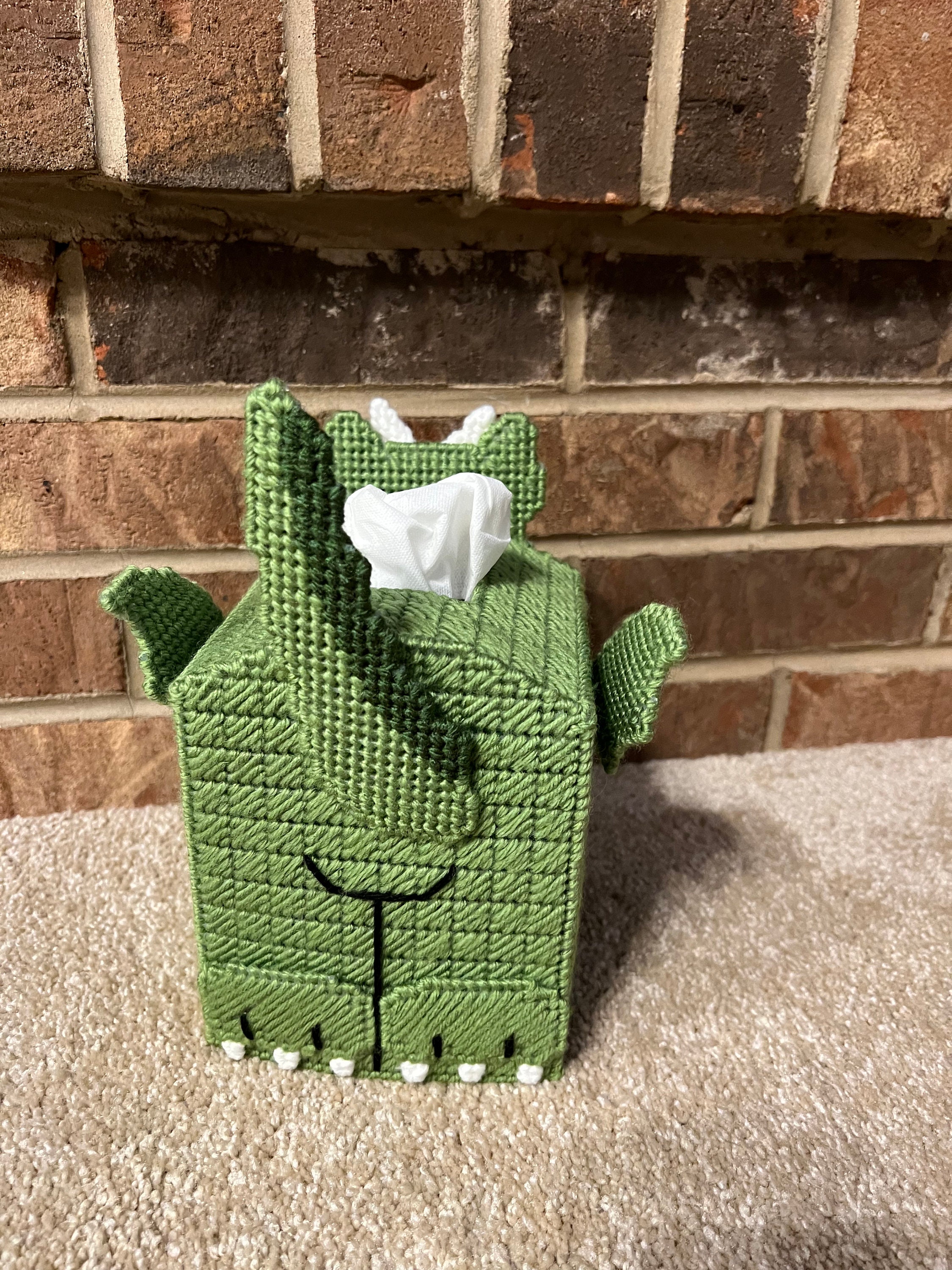 Dragon Tissue Box Cover - Etsy