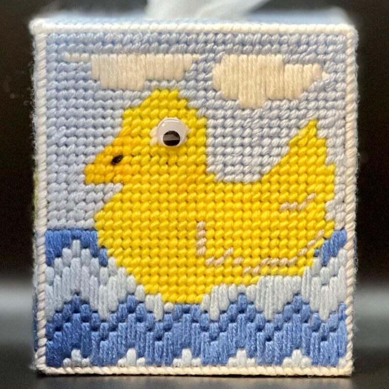 Duck Tissue Box Cover Cute Duck Tissue Cover Novelty Tissue Cover ...