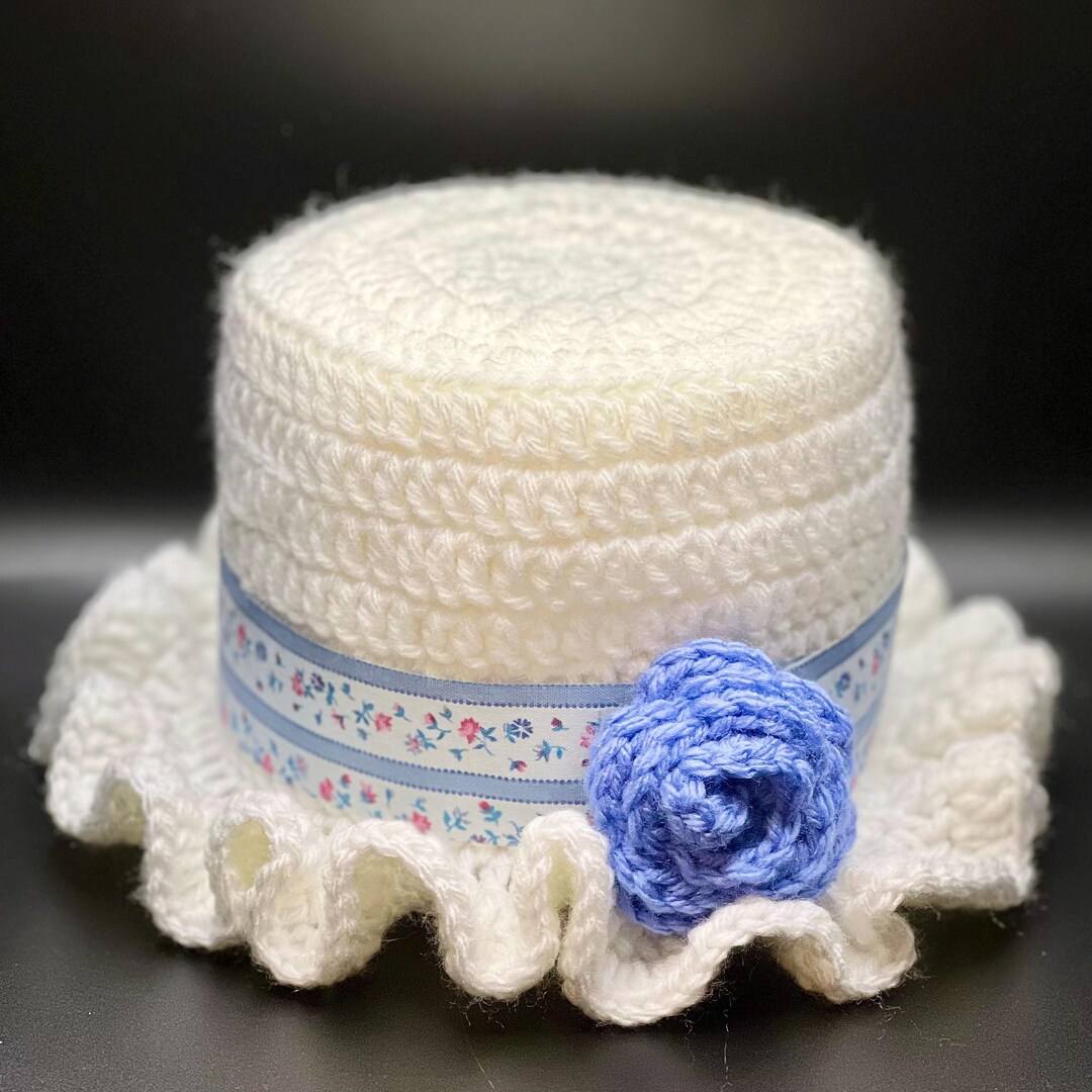 Crochet Hat Toilet Paper Cover: Novelty Bathroom Decor - Etsy