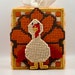 Turkey Tissue Box Cover Thanksgiving Tissue Box Cover Handmade Turkey ...