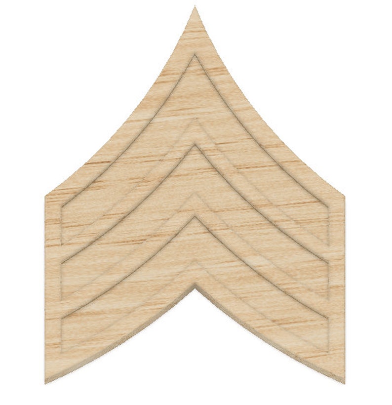 ARMY SERGEANT (E-5) Insignia STL Bundle for Cnc Machining and 3D ...