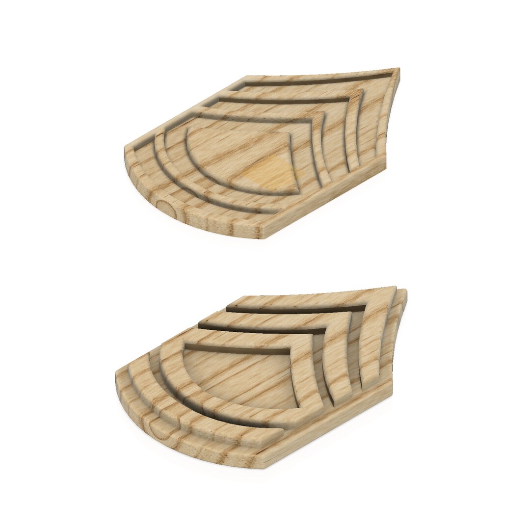 Army Sergeant First Class E7 SFC Insignia STL File for CNC 3D Printer ...