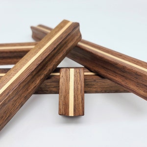 Slimline Walnut Drawer & Cabinet Pull - Etsy