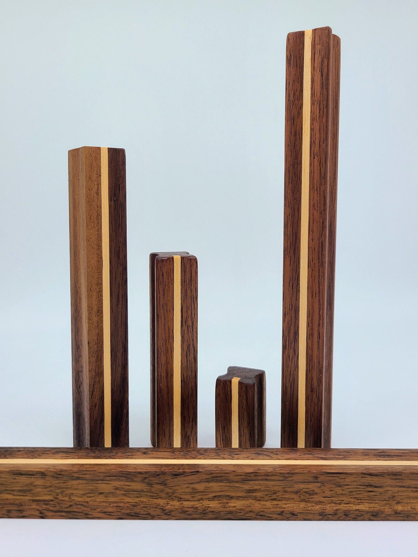Slimline Walnut Drawer & Cabinet Pull - Etsy