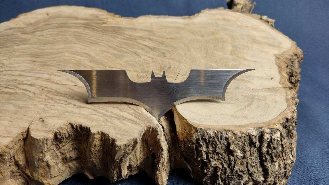 Real Throwing Knife batarang Made of Hardened Carbon Steel 1075cr - Etsy