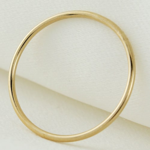 14k Gold Filled Stacking Rings Thin Dainty Ring Stackable - Etsy