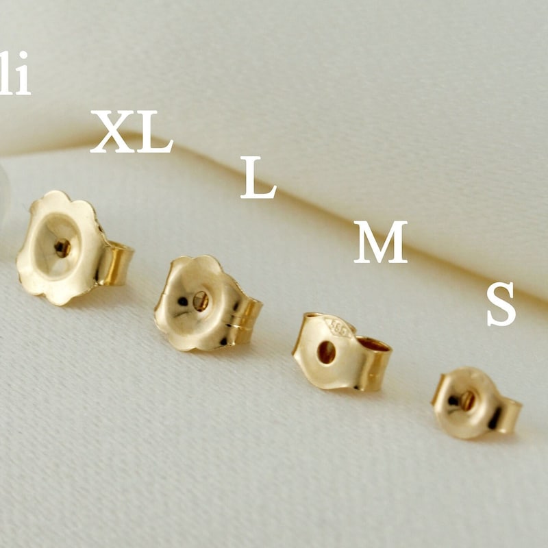 14k Gold Butterfly Ear Ring - Etsy