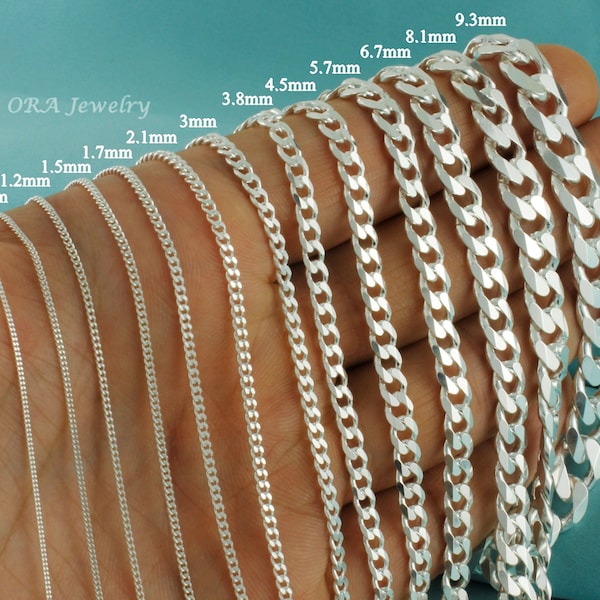 Silver Chains - Etsy