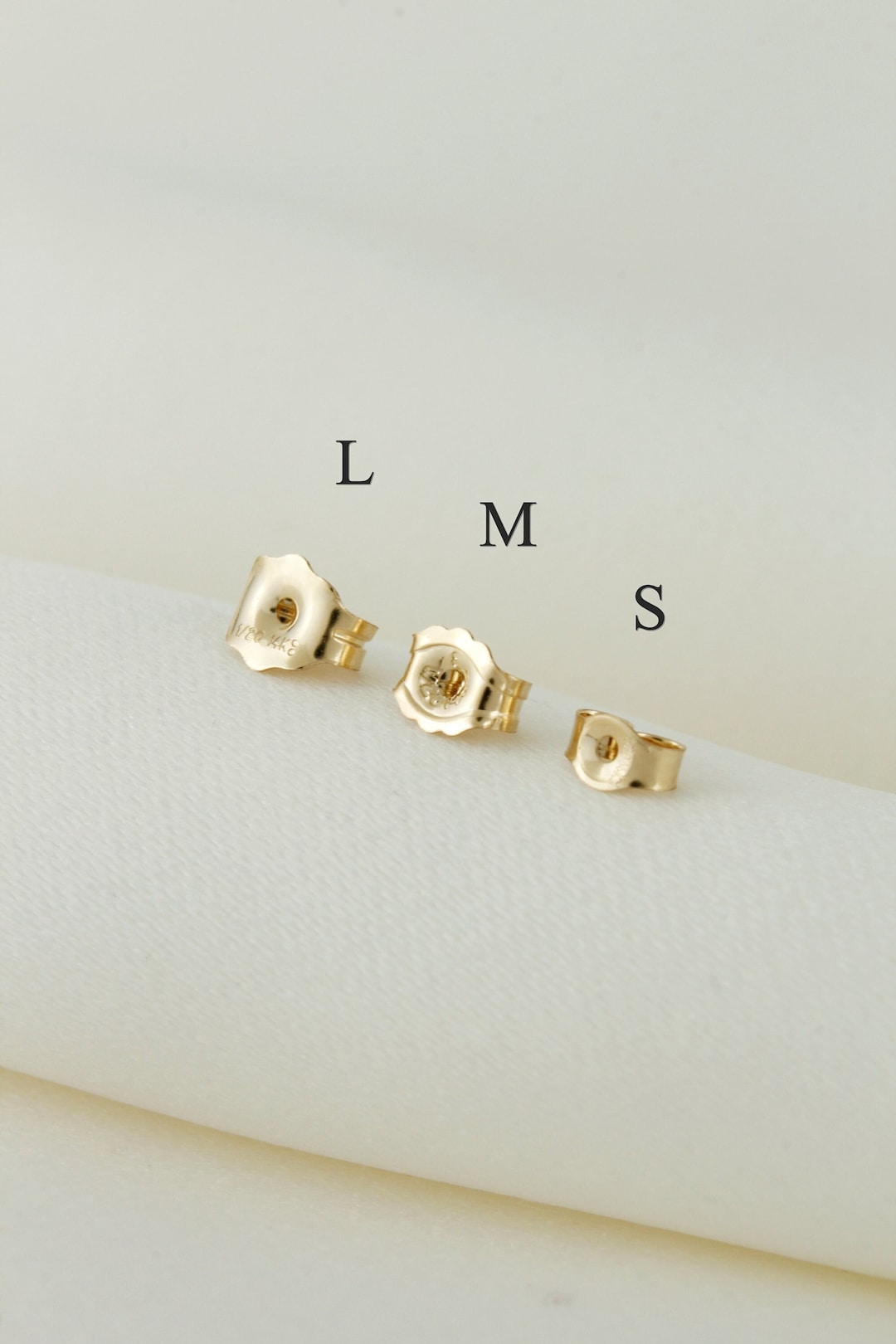 14k Gold Filled Backings, Gold Filled Ear Nuts, Gold Butterfly Backs ...