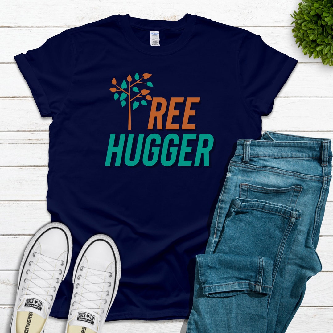 Tree Hugger T-shirt, Nature Shirt, Tree Lover Shirt, Earth Day Tee ...