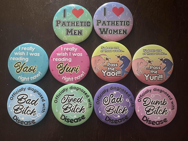Various Meme Buttons 3” - Etsy