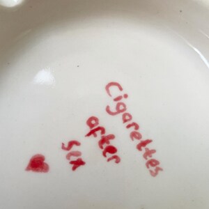 Ashtray With Message / Ceramic Ashtray / Handmade Ashtray / Funny ...