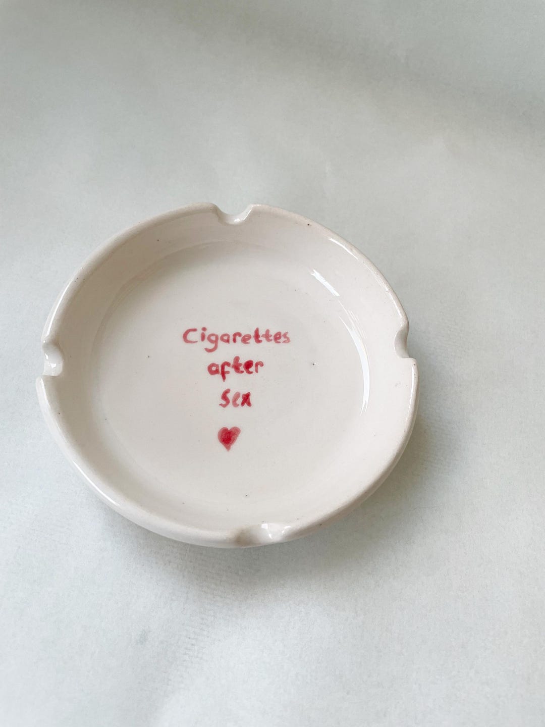 Ashtray With Message / Ceramic Ashtray / Handmade Ashtray / Funny ...