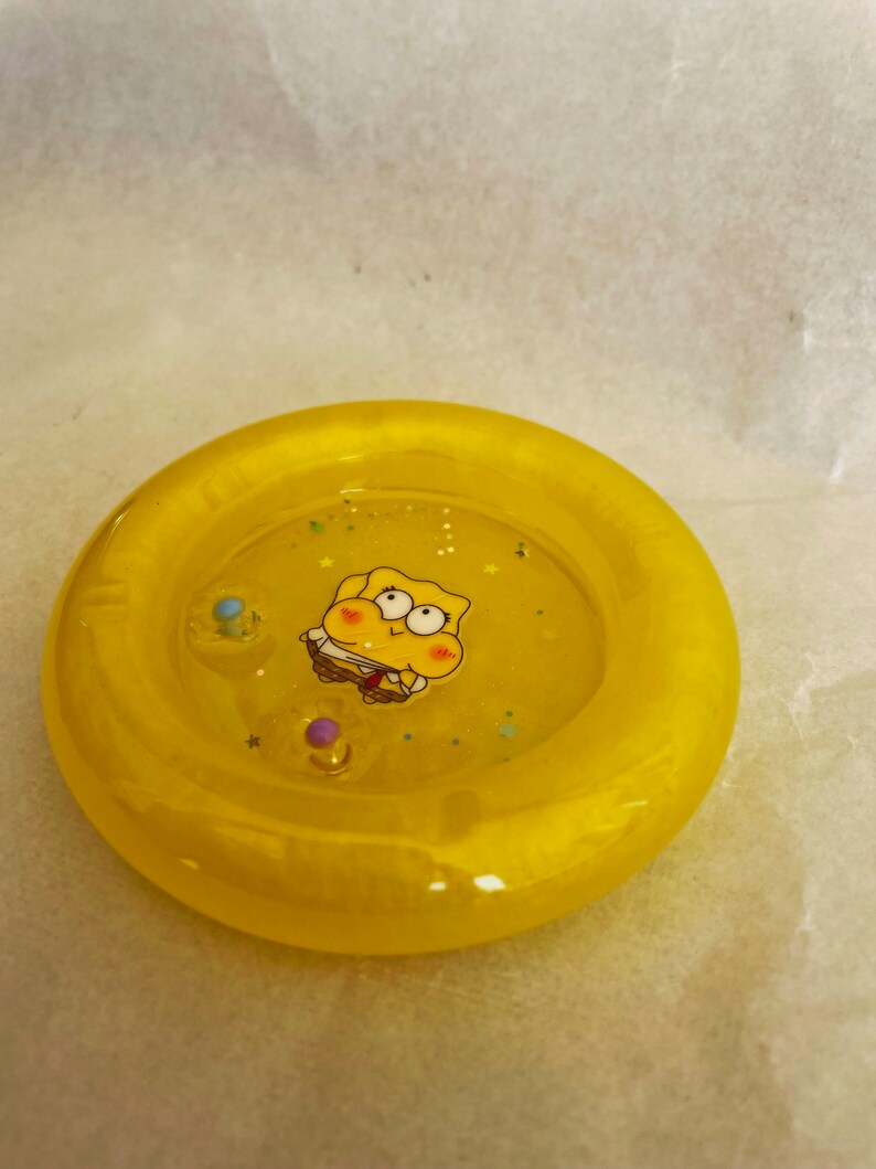 Spongebob and Patrick Ashtray Handmade Ashtray-unique Ashtray Spongbob ...