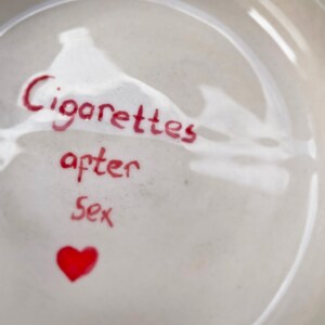 Ashtray With Message / Ceramic Ashtray / Handmade Ashtray / Funny ...