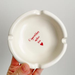 Ashtray With Message / Ceramic Ashtray / Handmade Ashtray / Funny ...