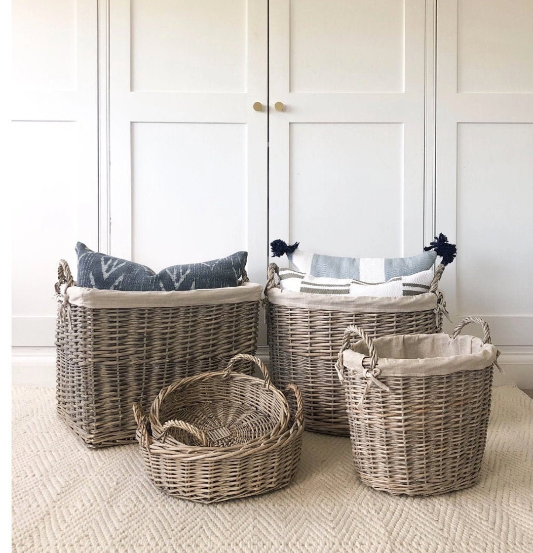 Mara Basket With Handle - Small - Etsy