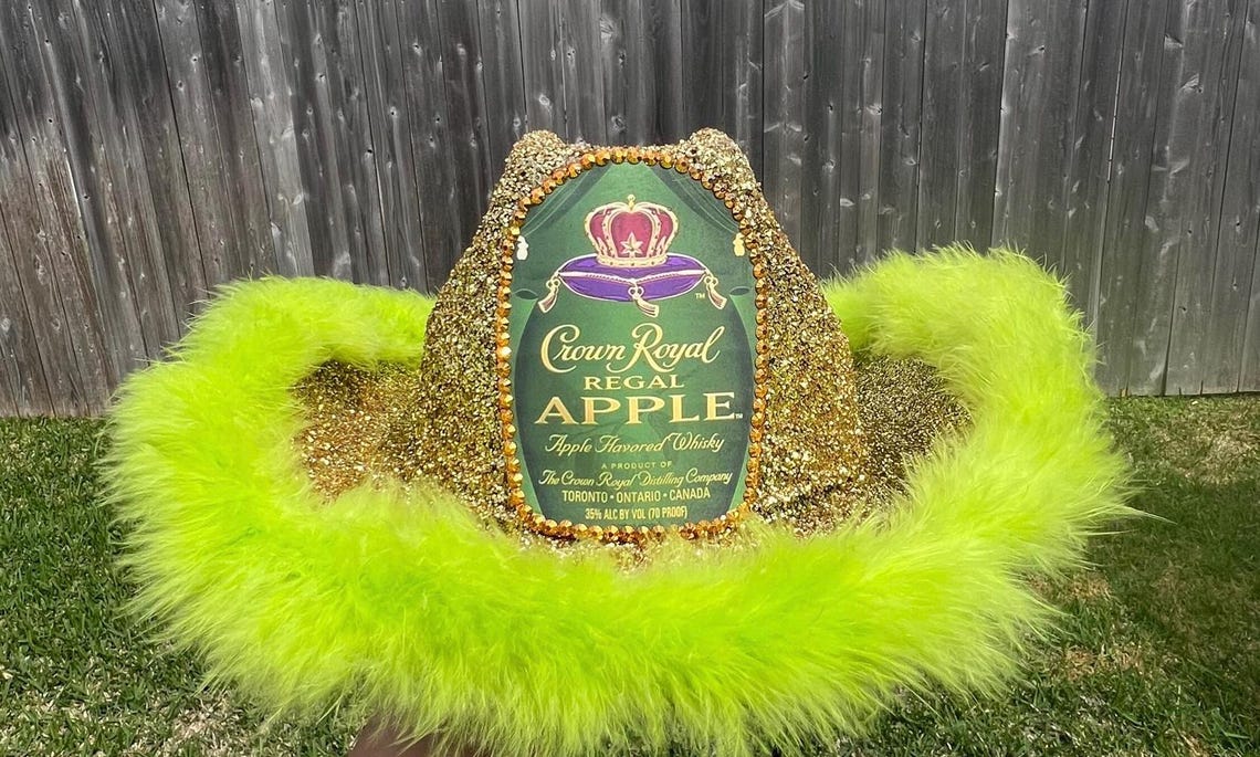 Crown Apple Sparkly Cowboy Hat - Etsy