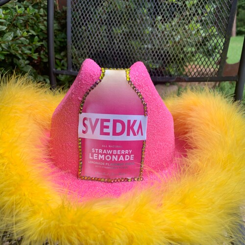 Svedka Strawberry Lemonade Sparkly Cowboy Hat - Etsy