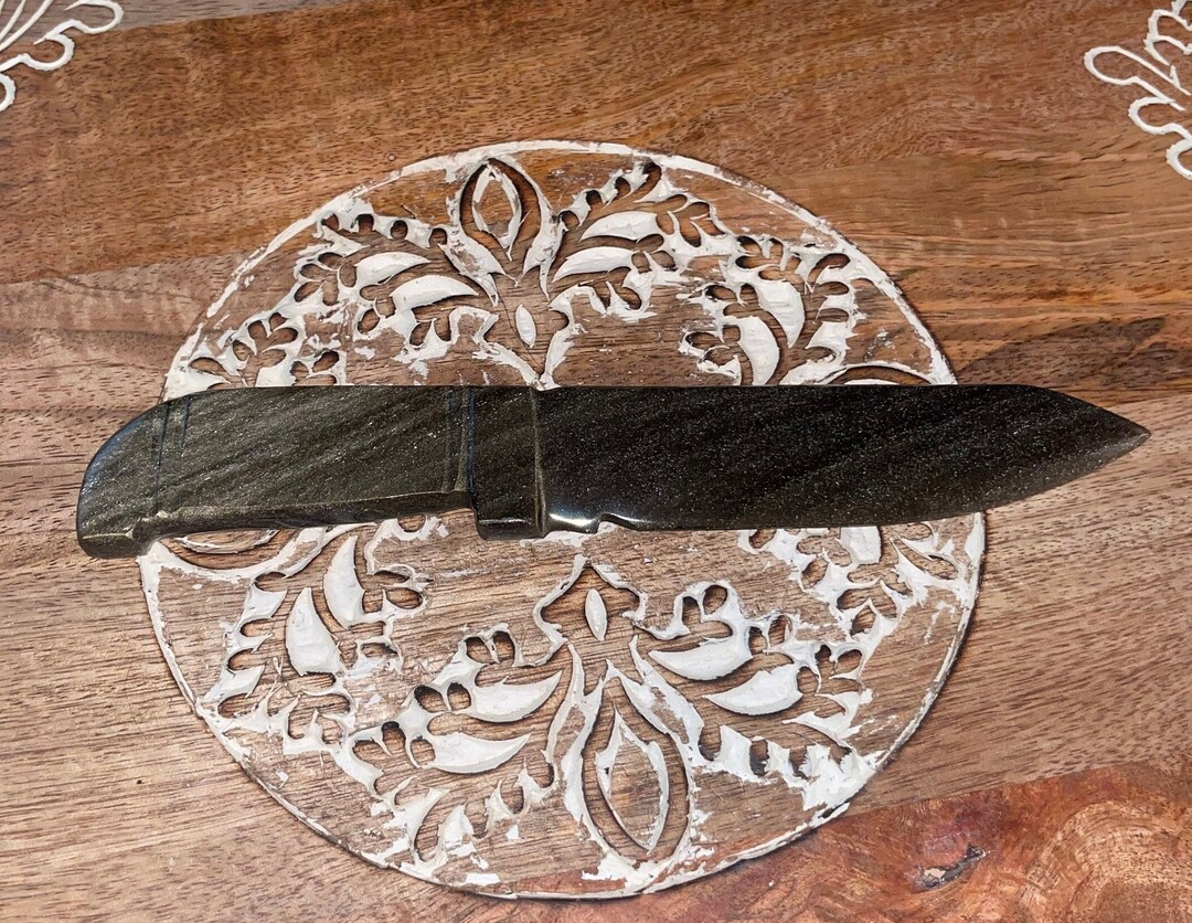 Rare and Powerful Gold Sheen Obsidian Knives - Etsy